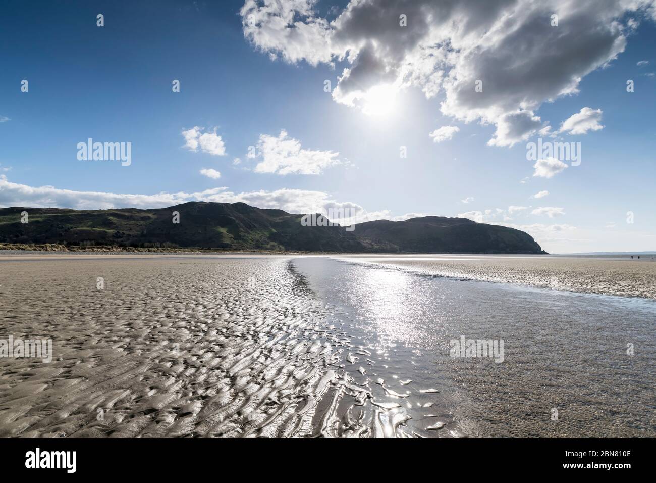 Morfa beach conwy wales hi-res stock photography and images - Alamy