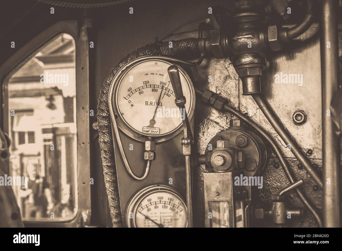 Steam Locomotive Cab High Resolution Stock Photography and Images - Alamy