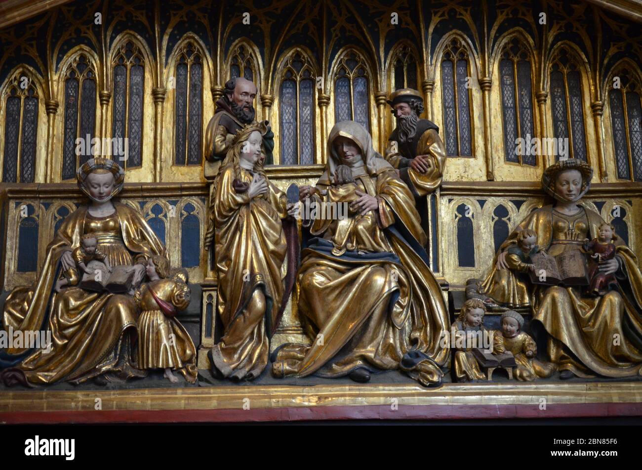 St. Elisabeth Church in Marburg, Germany Stock Photo - Alamy