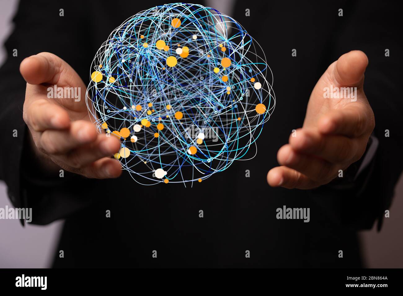 A internet net and data digital concept Stock Photo - Alamy