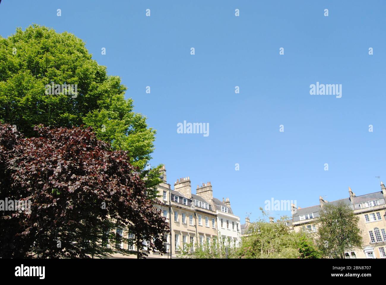 St Jame's Square, Bath, England Stock Photo - Alamy
