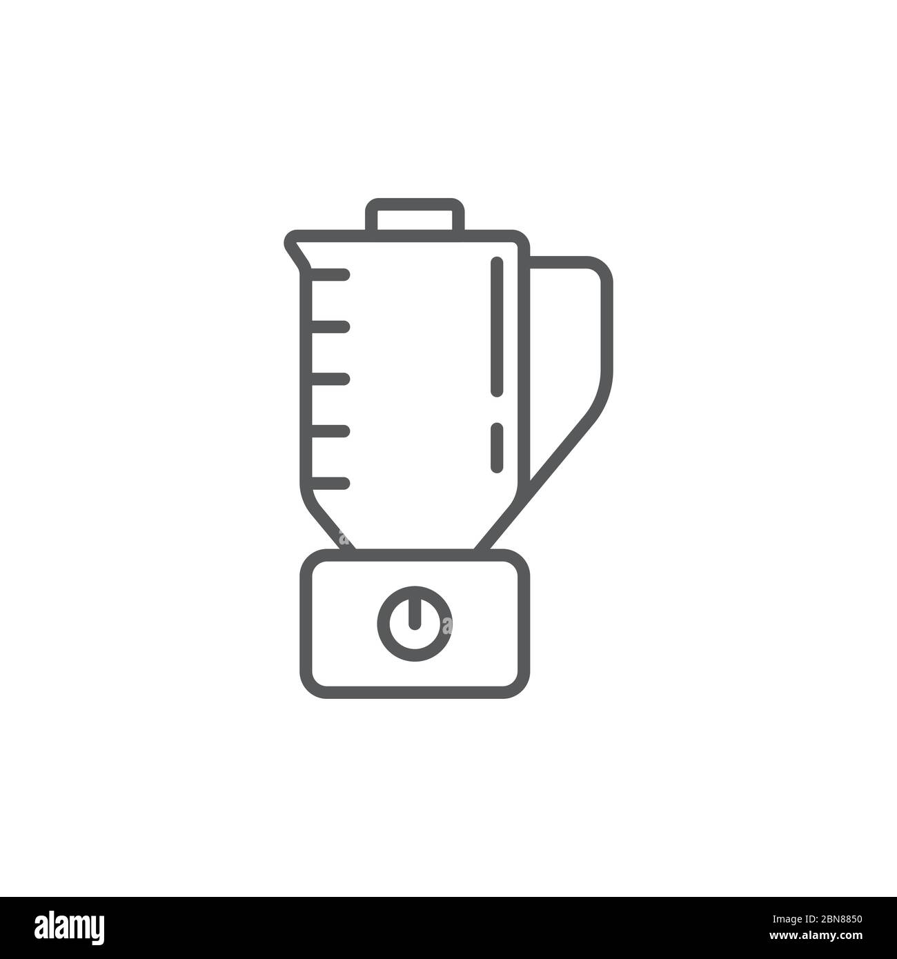 Blender vector icon symbol tool isolated on white background Stock ...