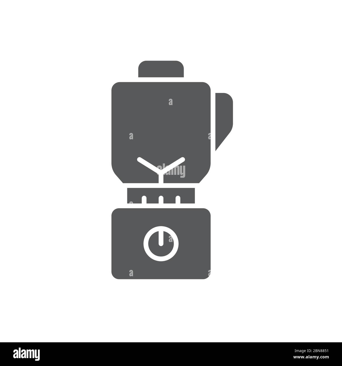 Blender vector icon symbol tool isolated on white background Stock ...