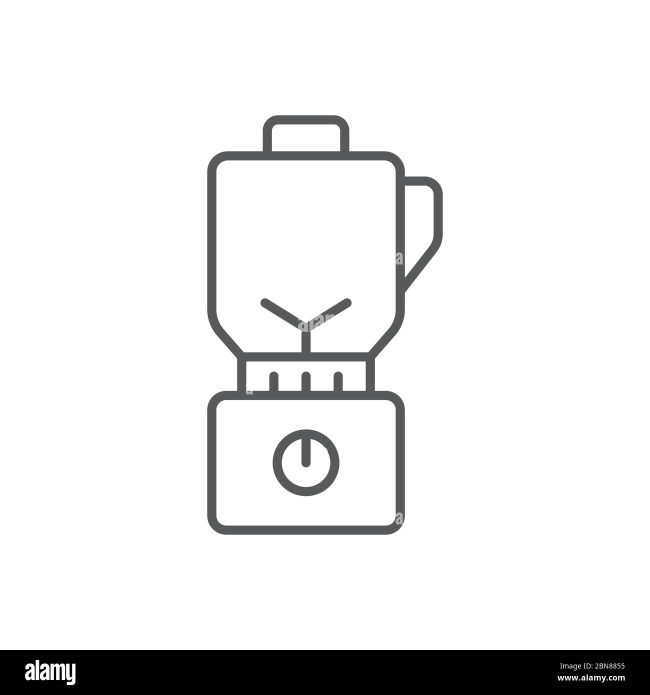 Blender vector icon symbol tool isolated on white background Stock ...