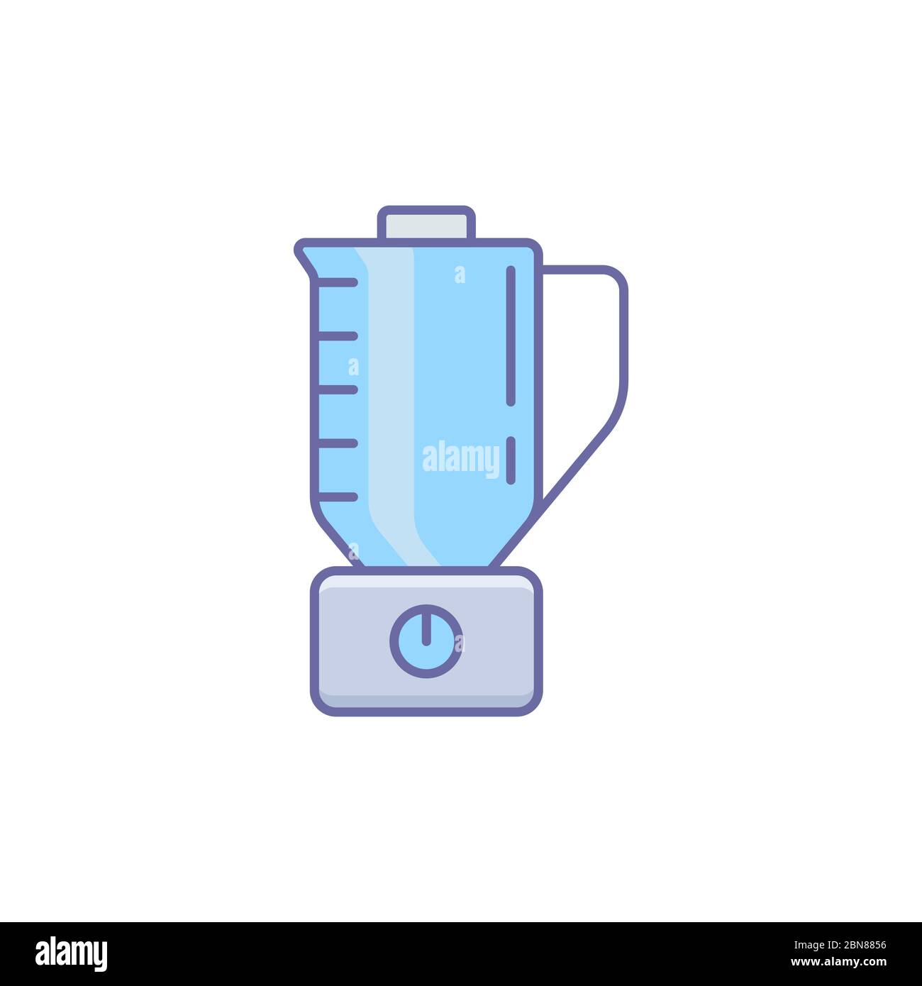 Blender vector icon symbol tool isolated on white background Stock ...