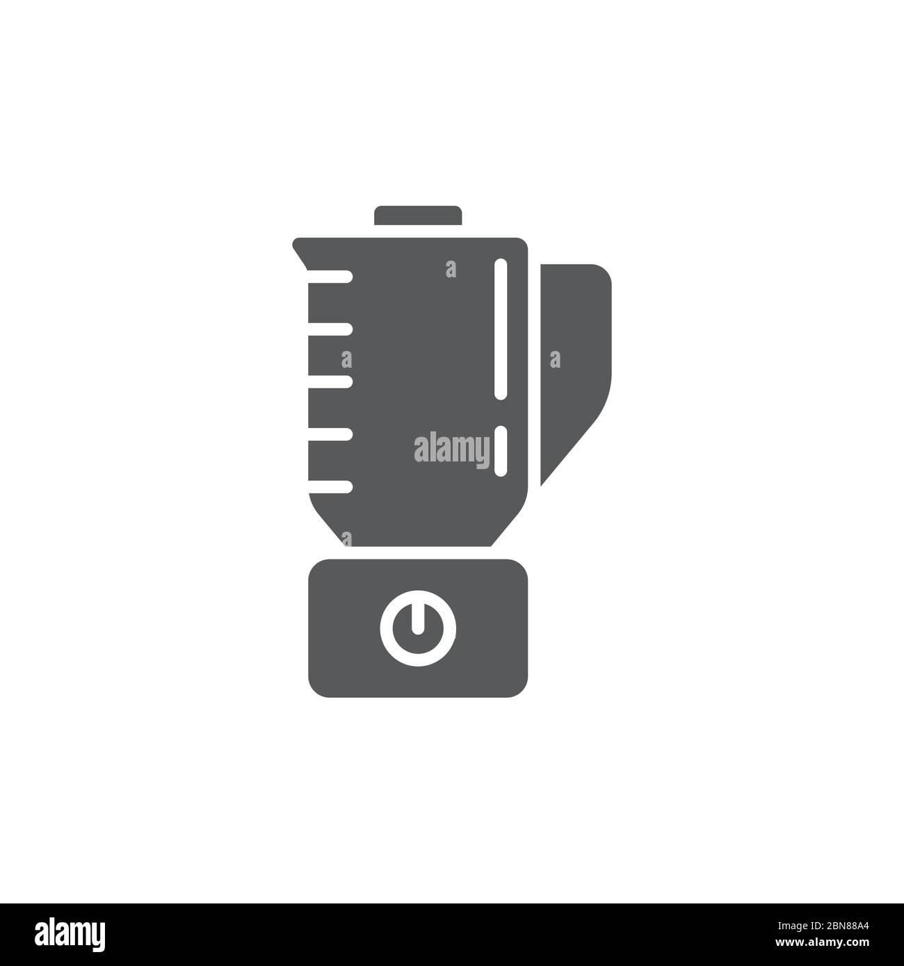 Blender vector icon symbol tool isolated on white background Stock ...