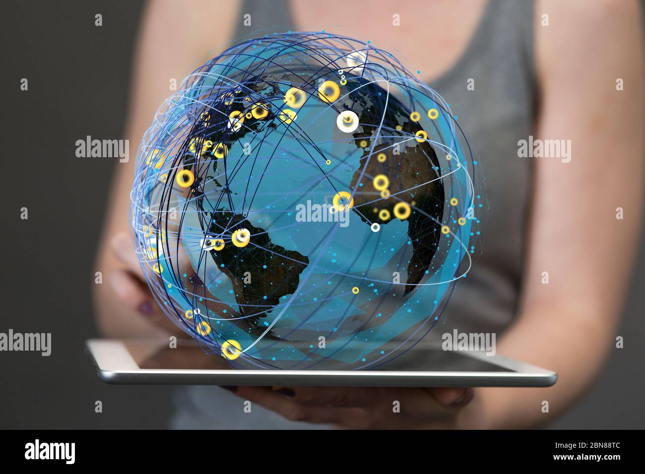 internet net and data digital concept Stock Photo - Alamy