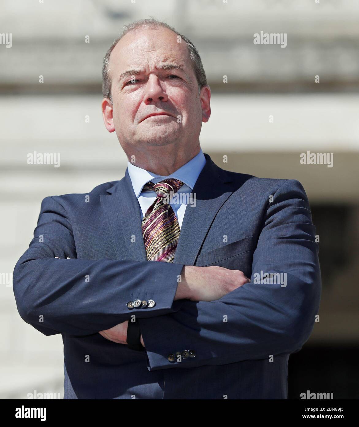 Northern ireland chief medical officer michael mcbride before hi-res ...