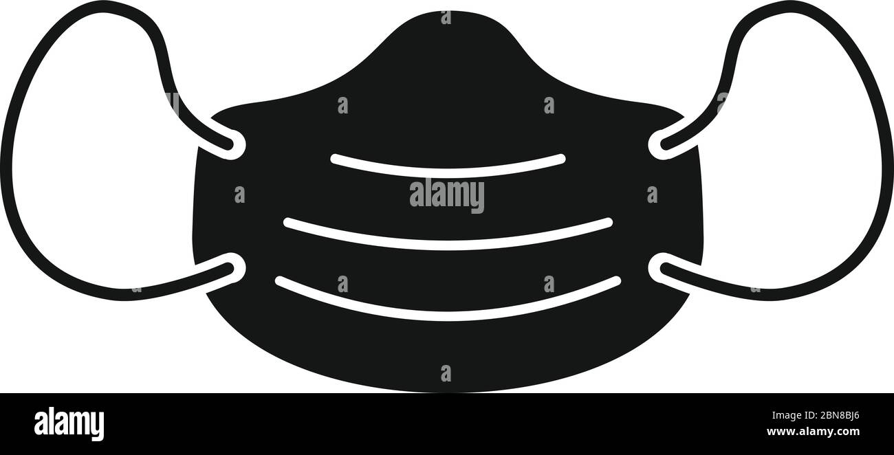 Modern protect air mask icon. Simple illustration of modern protect air ...