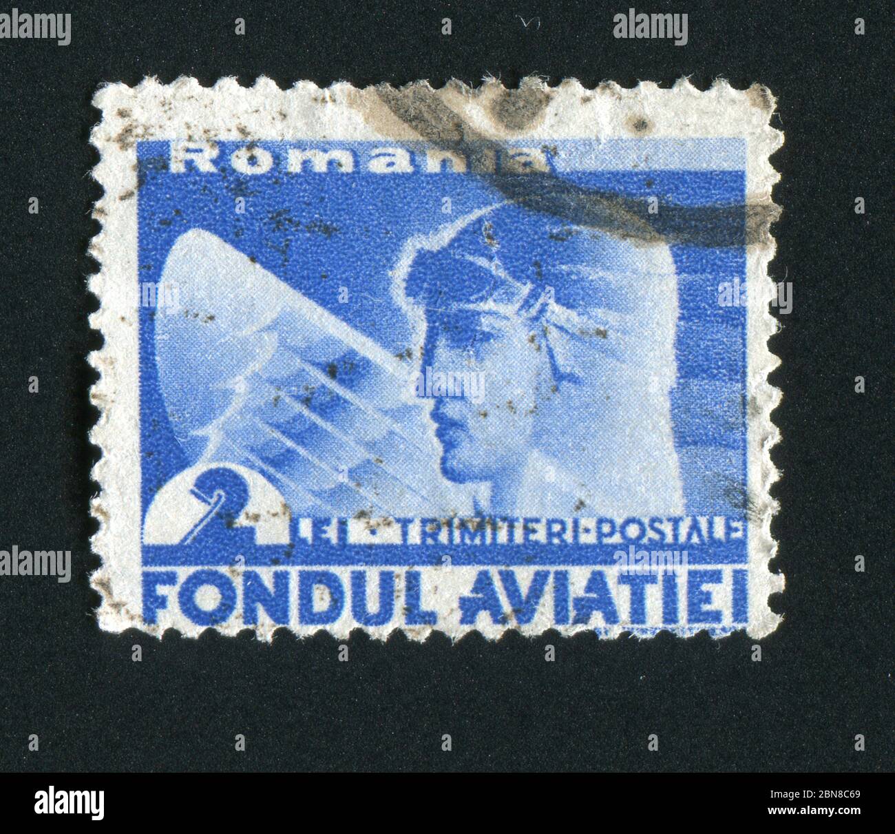 Man in helmet and hair flying hi-res stock photography and images - Alamy