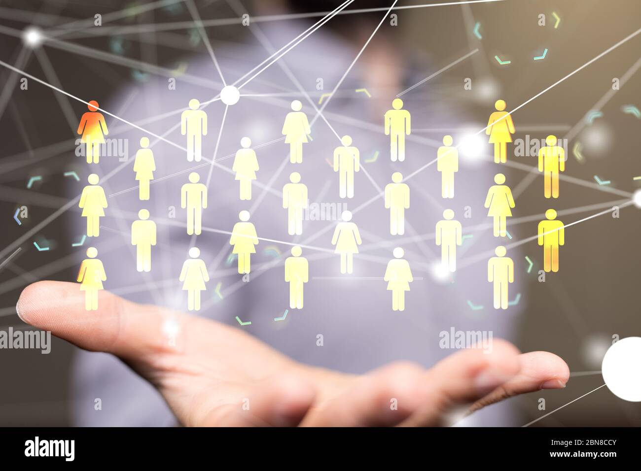 Digital social network hi-res stock photography and images - Alamy