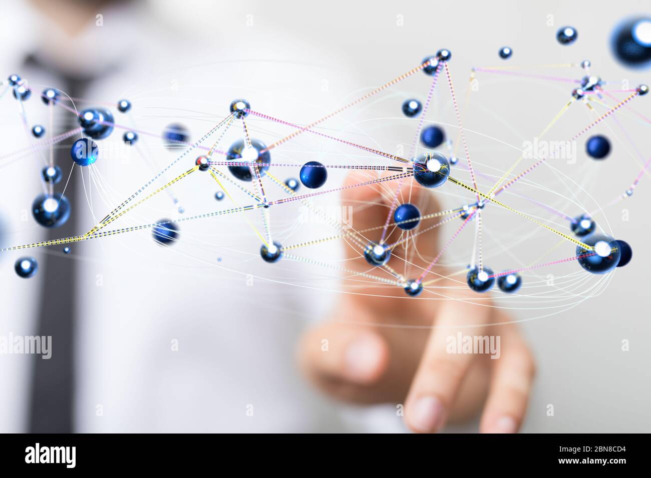 A business network Stock Photo - Alamy