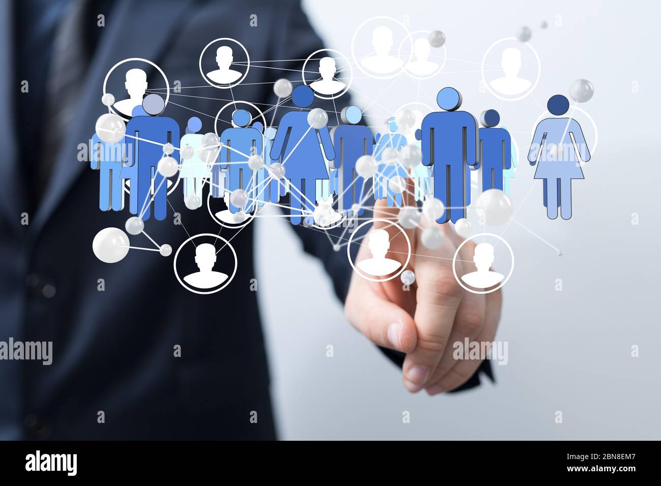 A Unity and teamwork concept Stock Photo - Alamy