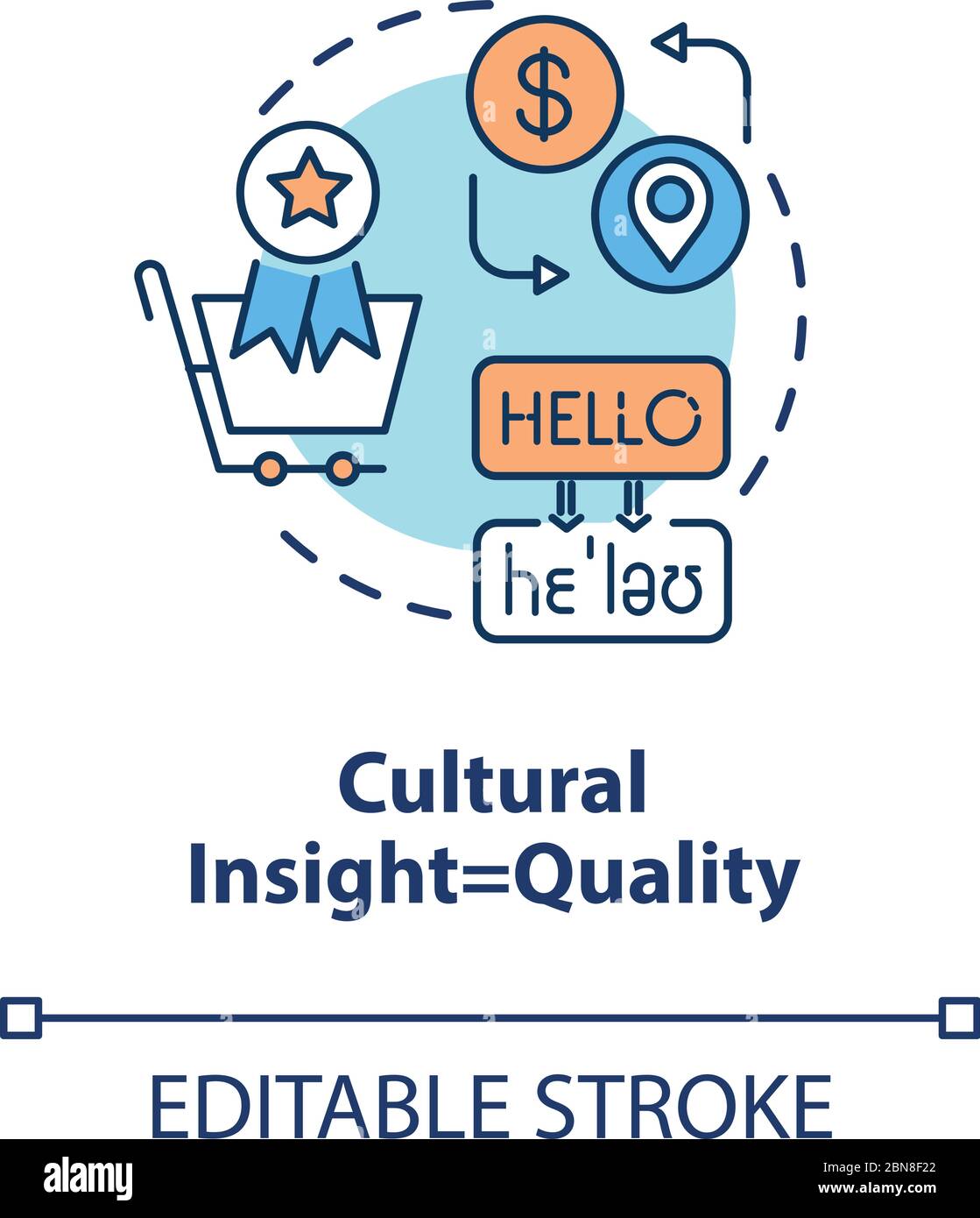 Cultural insight concept icon Stock Vector Image & Art - Alamy