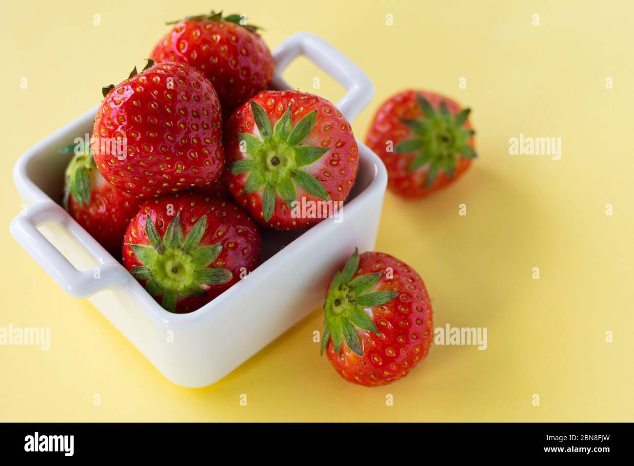 Several strawberry dishes hi-res stock photography and images - Alamy