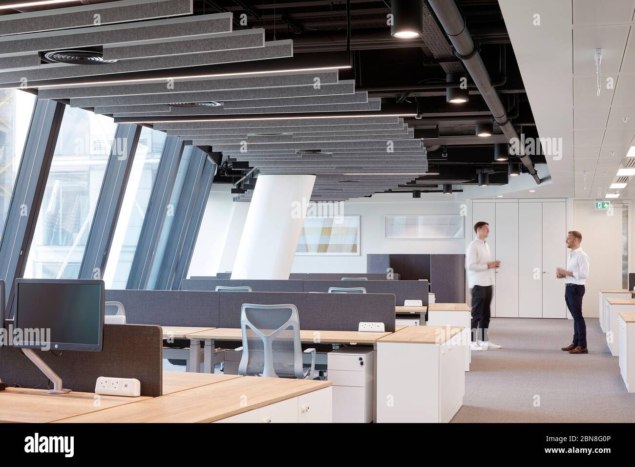 Contemporary office exposed ceiling hi-res stock photography and images ...