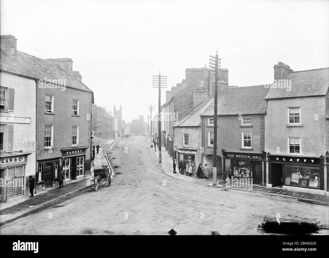 1940s street ireland hi-res stock photography and images - Alamy