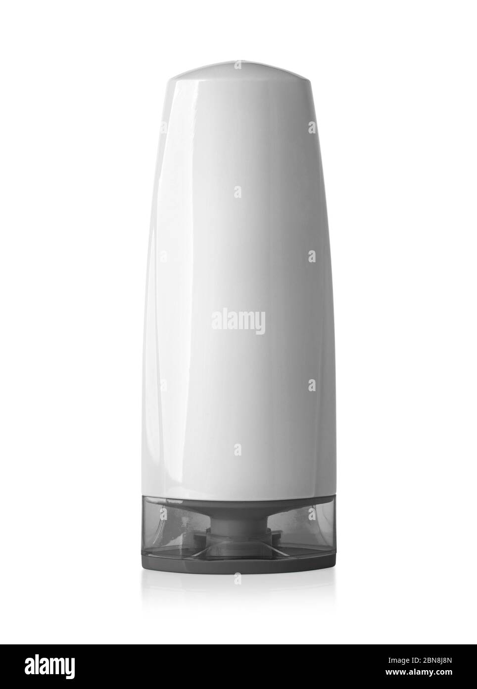 Plastic Shampoo Bottle With Flip-Top Lid. MockUp Template For Your ...