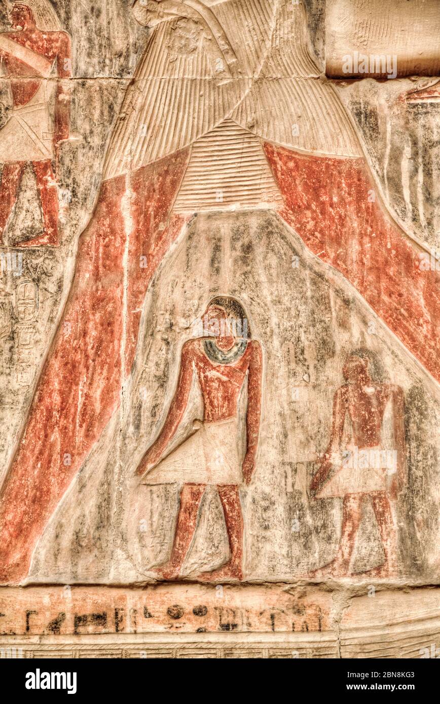 Reliefs, Mastaba of Ankh-Ma-Hor, Necropolis of Saqqara, UNESCO World ...