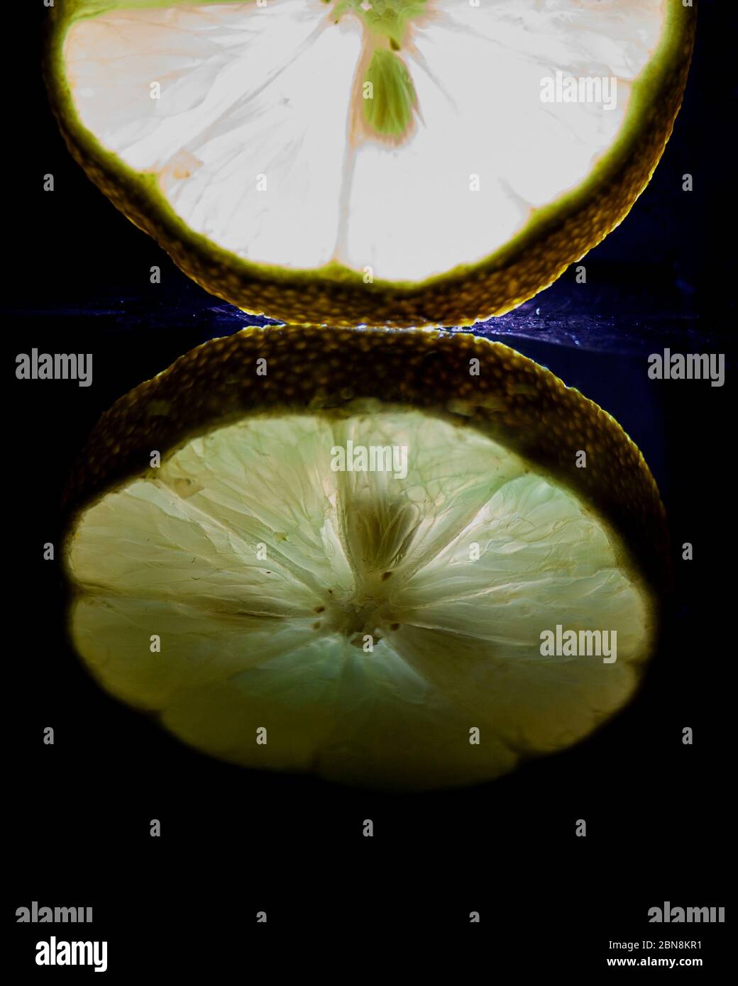 slice of lemon Stock Photo - Alamy