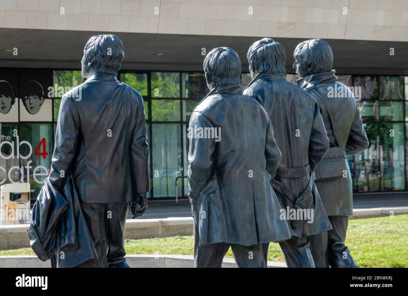 The beatles walking statues hi-res stock photography and images - Alamy