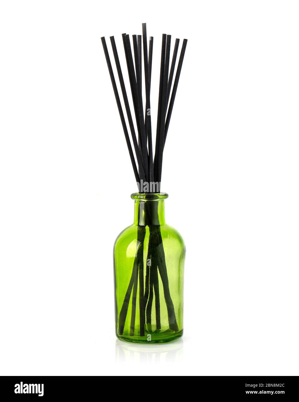 Aromatic reed air freshener on white background Stock Photo - Alamy