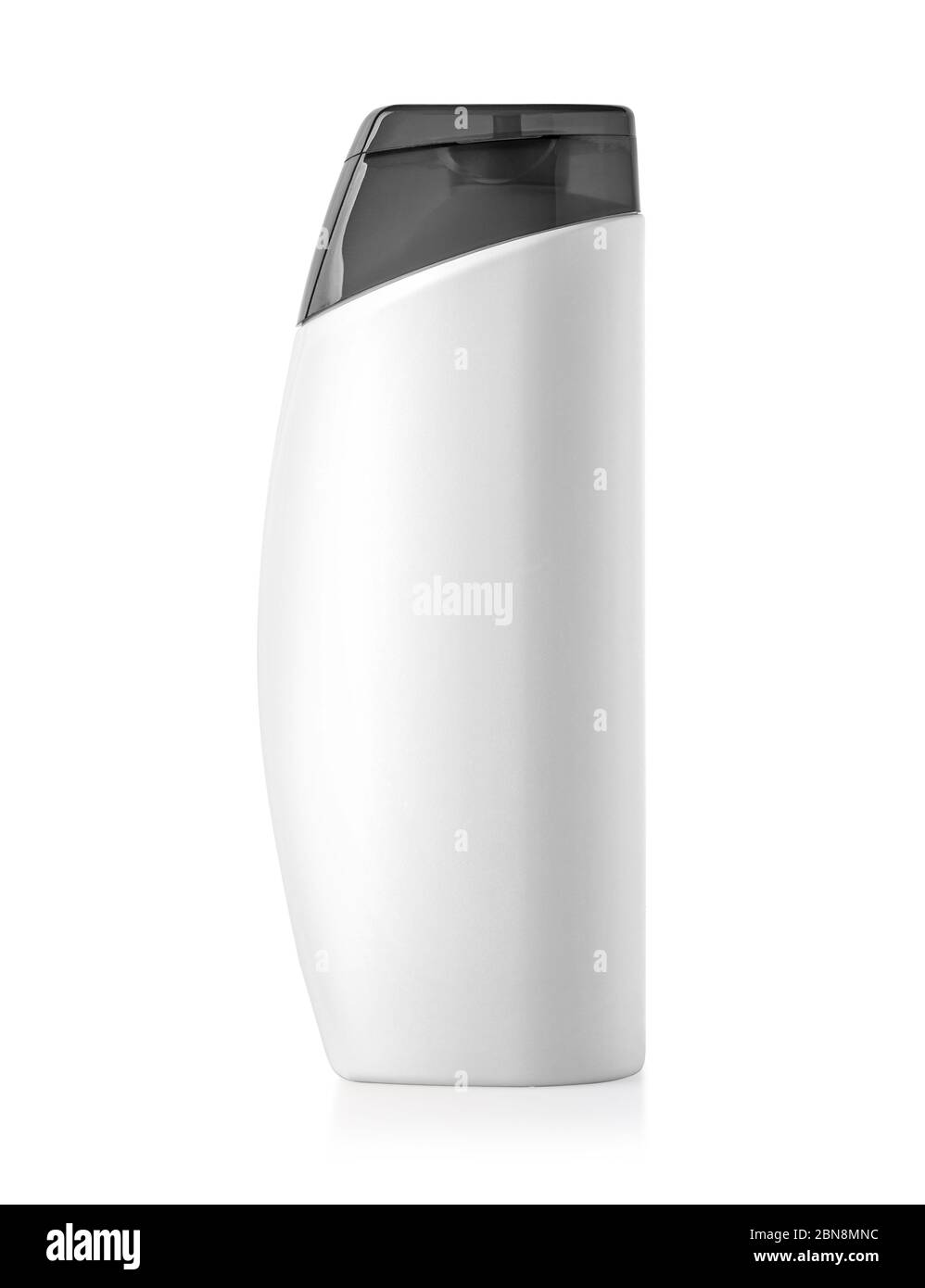 Plastic Shampoo Bottle With Flip-Top Lid. MockUp Template For Your ...