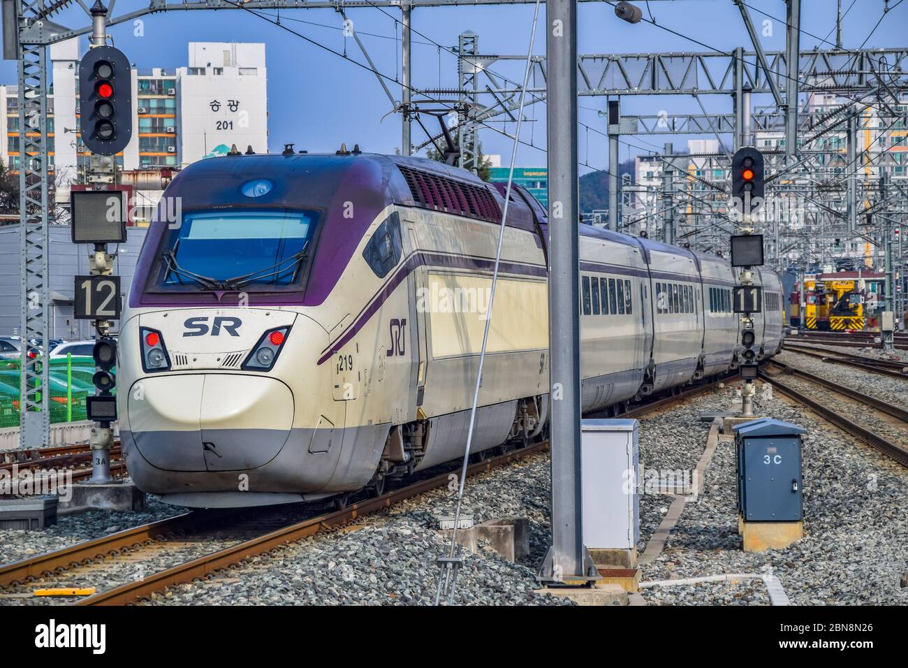 Gwangju,South Korea 1/14/2020 Gwangju-Songjeong Station Korea High ...