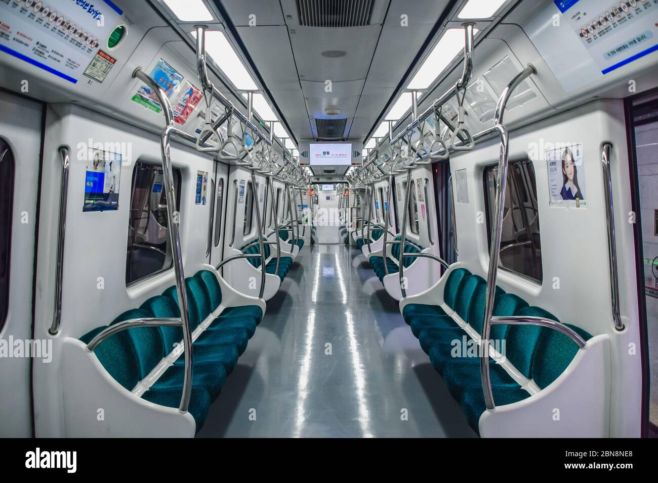 Gwangju,South Korea 1/14/2020 Gwangju Metro Gwangju Metropolitan Rapid ...