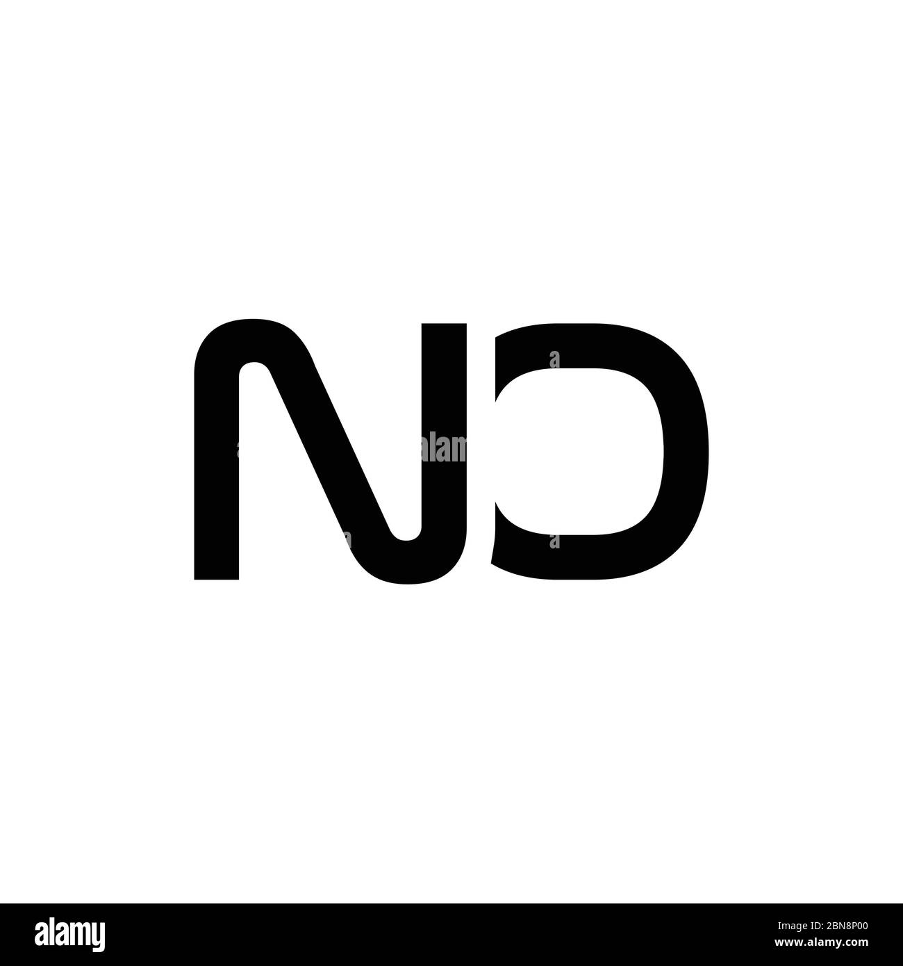 Initial Letter NO Logo Design Vector Template. Creative Abstract NO ...