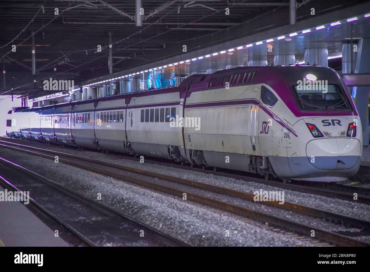 Busan,South Korea 1/18/2020 Korail Korea High Speed Rail KTX Trains in ...