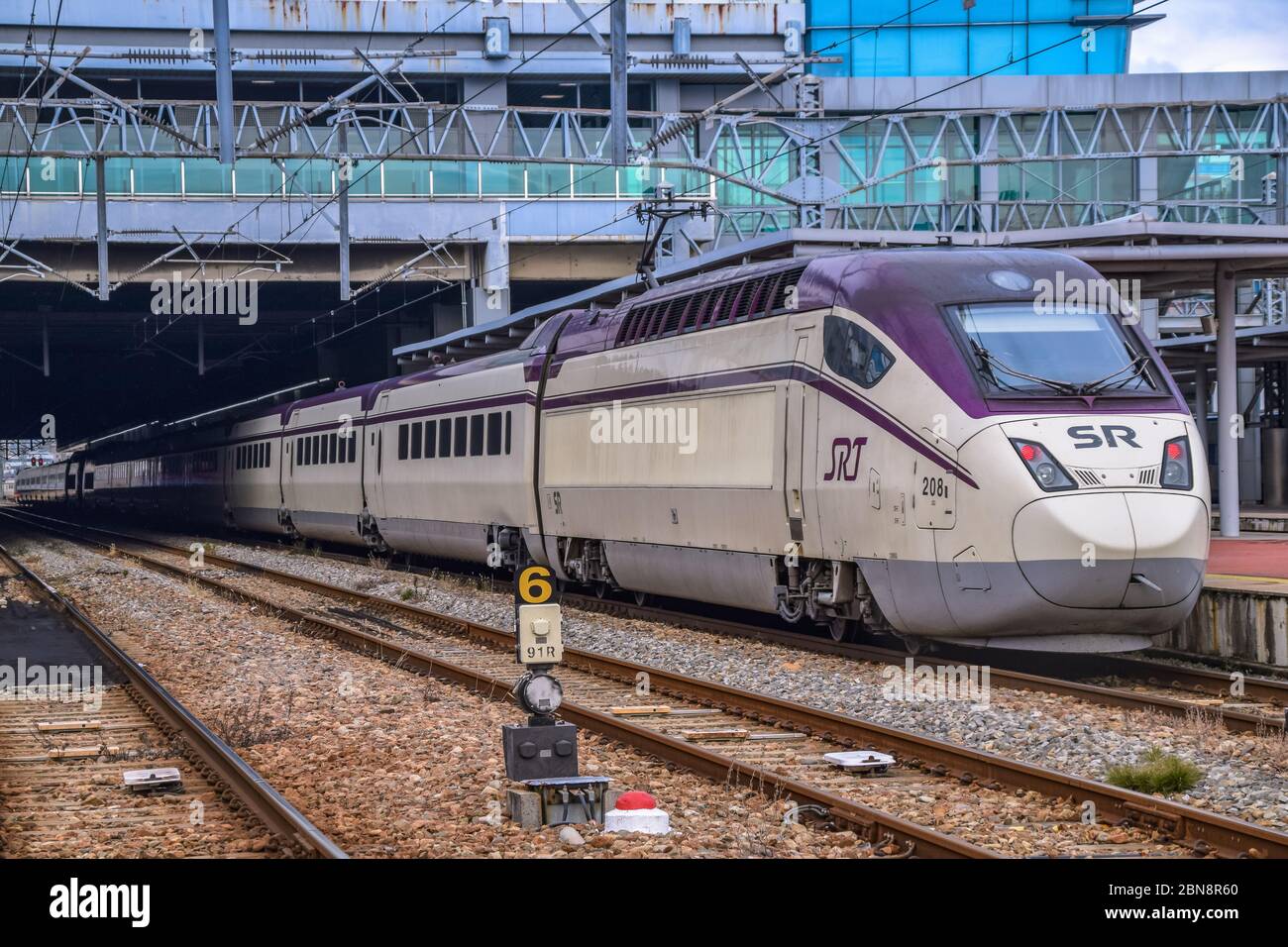 Busan,South Korea 1/18/2020 Korail Korea High Speed Rail KTX Trains in ...