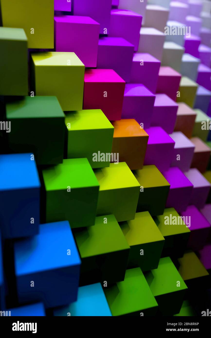 colorful geometric diagonal background, Graphic design concept ...