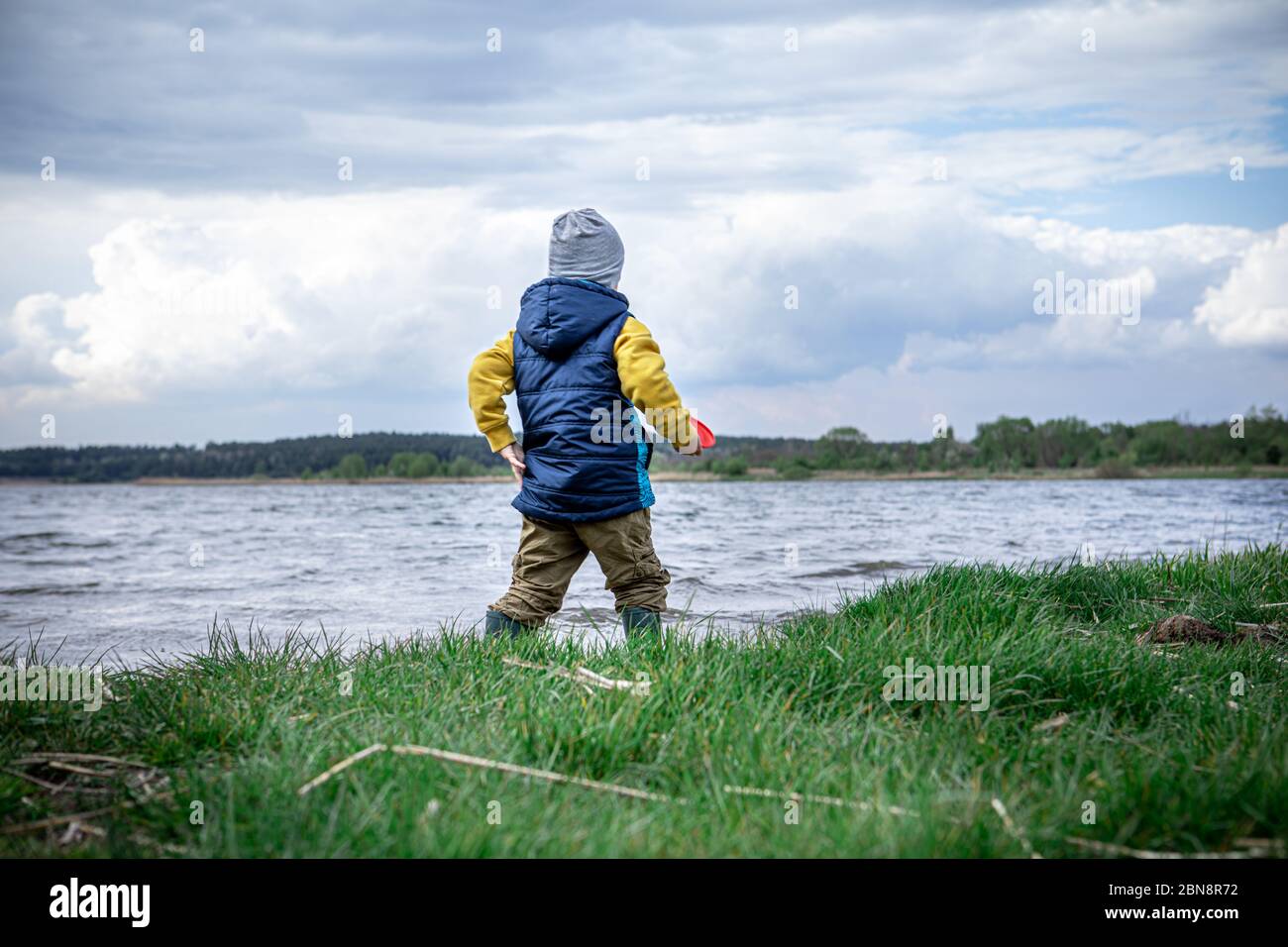 Throwing Rocks In Water High Resolution Stock Photography and Images ...