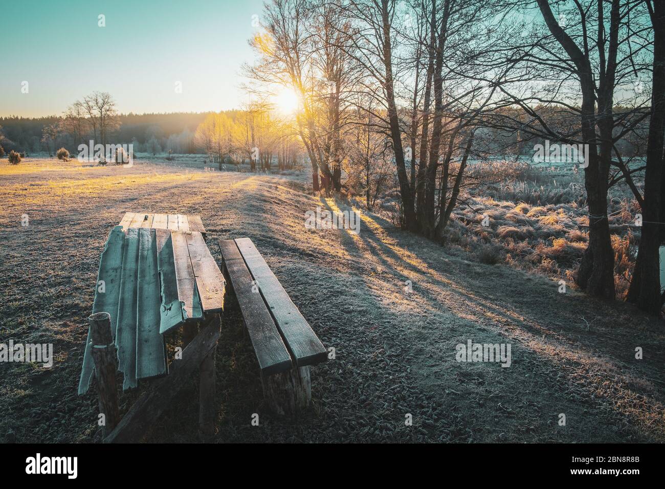 Beautiful hoarfrost hi-res stock photography and images - Alamy