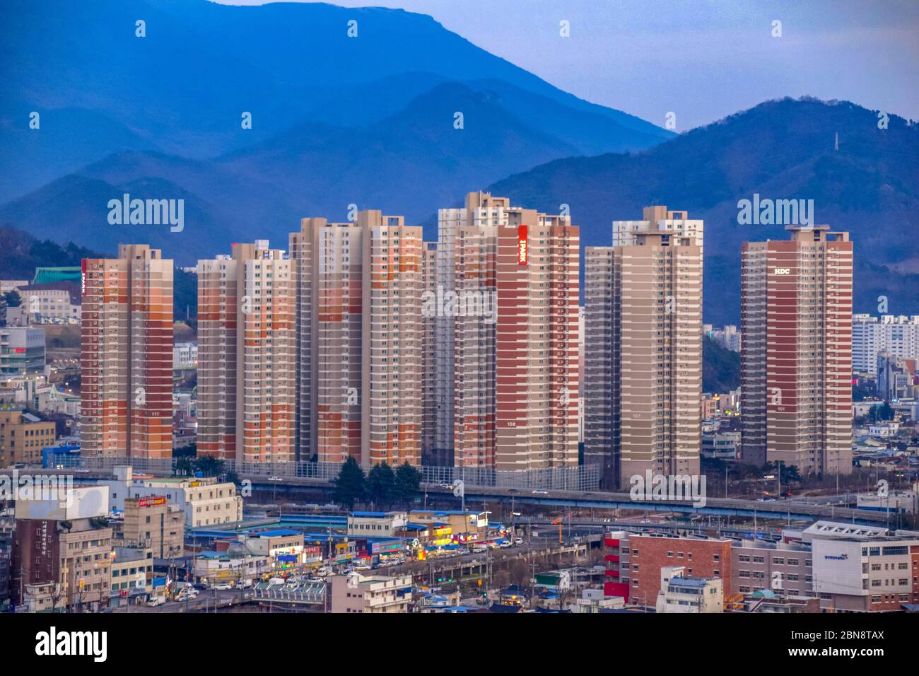 Gwangju,South Korea 1/15/2020 Gwangju City View Stock Photo - Alamy