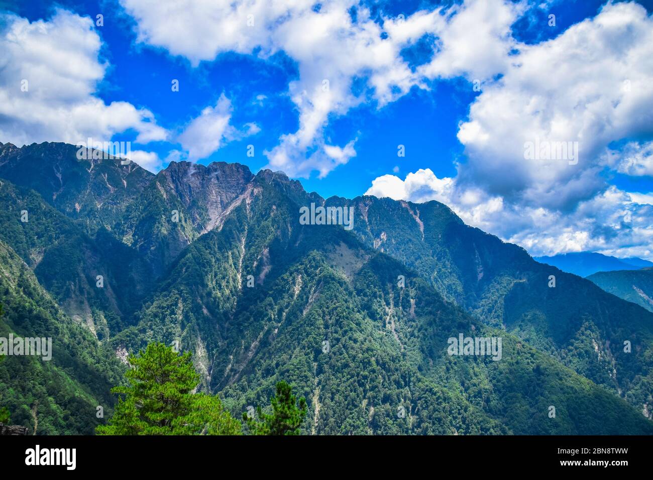 Mt.Jade Mountain/Yushan Landscape - The Highest Mountain on Taiwan ...