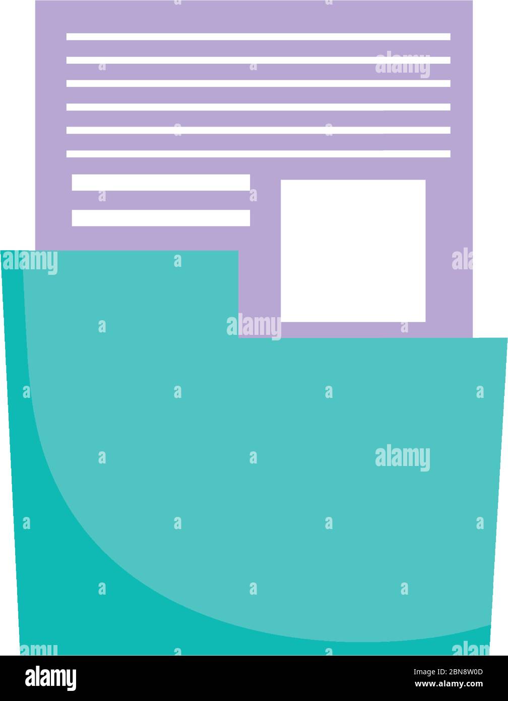 school folder file information isolated icon design vector illustration ...