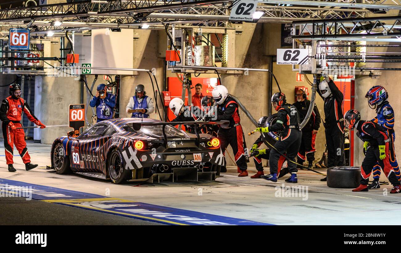 Le Mans / France - June 15-16 2019: 24 hours of Le Mans, Kessel Racing ...