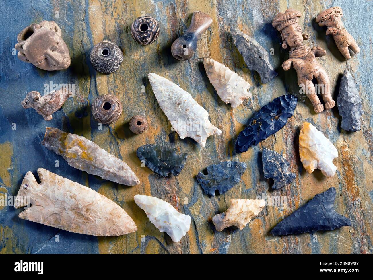 Authentic Obsidian Arrowheads