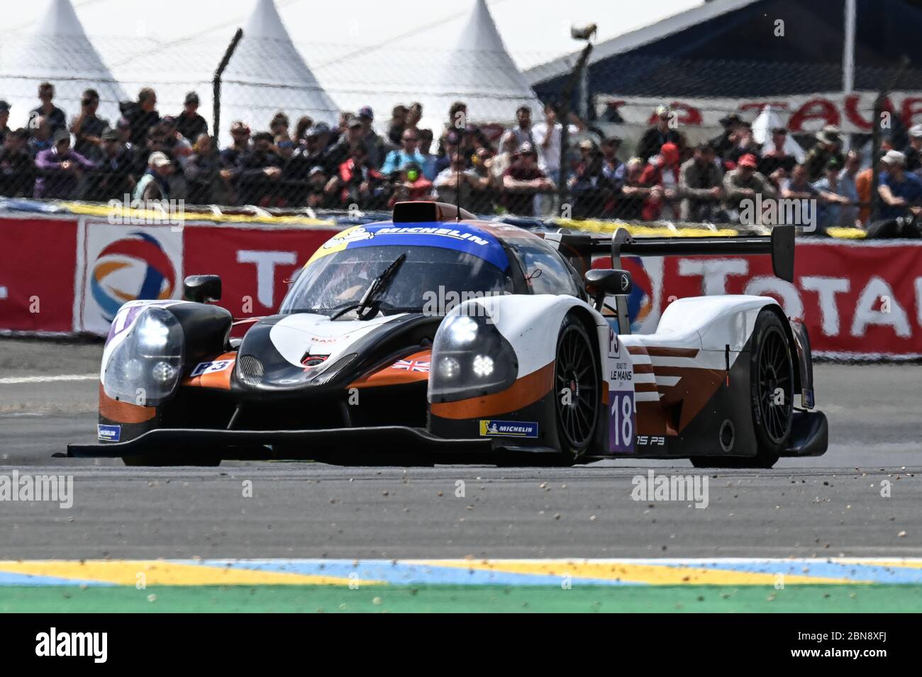 Le Mans / France - June 15-16 2019: 24 hours of Le Mans, LMP3 Nielsen ...