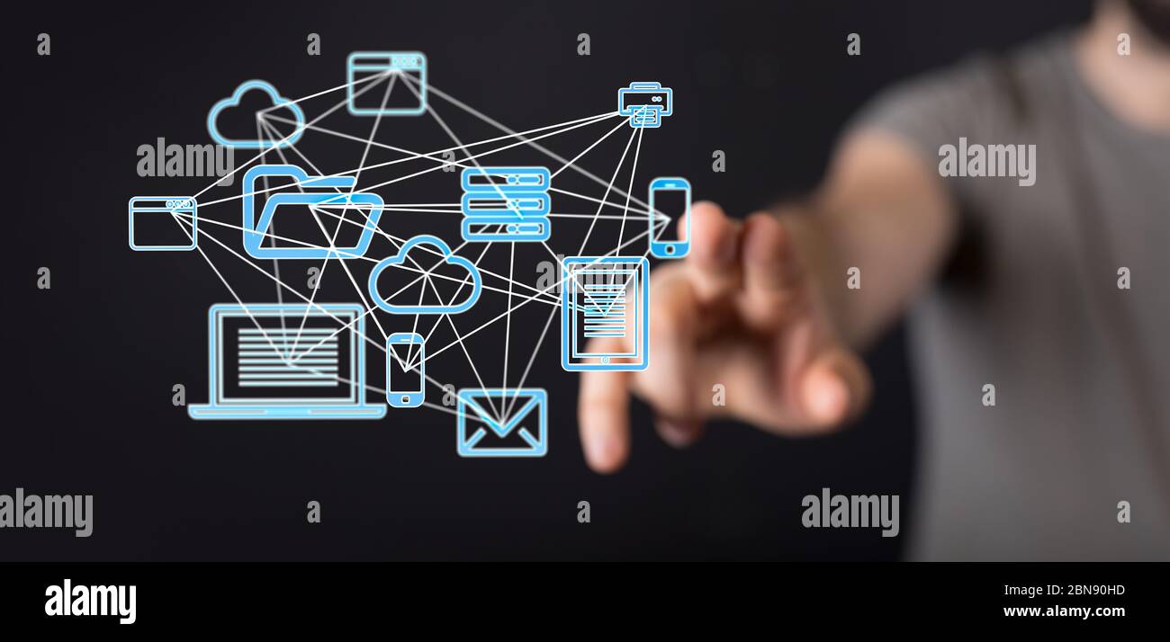 A code data concept in hand Stock Photo - Alamy