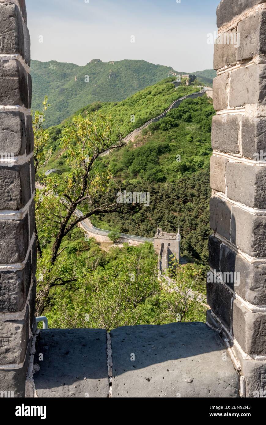The great wall and juyongguan great wall and juyongguan hi-res stock ...