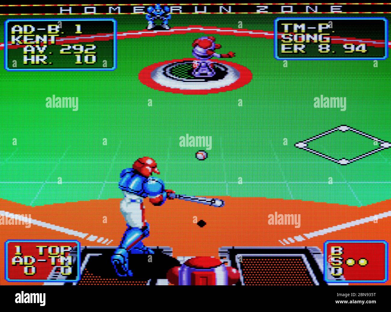 2020 Super Baseball - SNES Super Nintendo - Editorial use only Stock ...