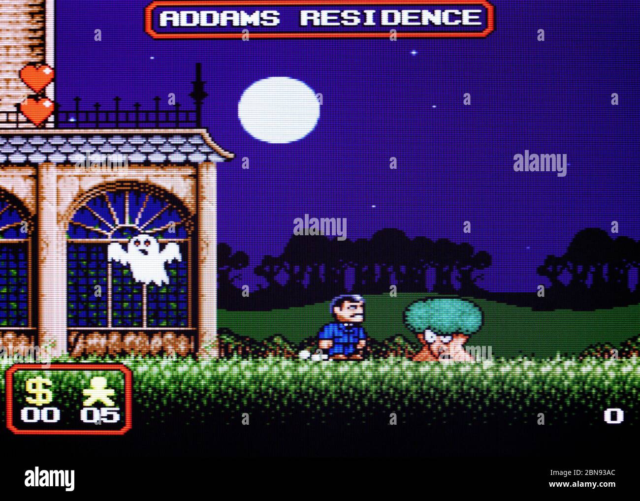The Addams Family SNES Super Nintendo Editorial Use Only Stock