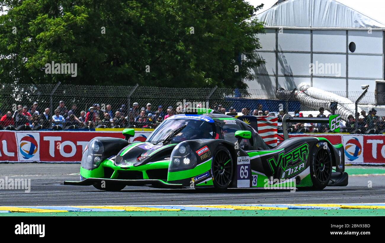 Le Mans / France - June 15-16 2019: 24 hours of Le Mans, Viper Niza ...