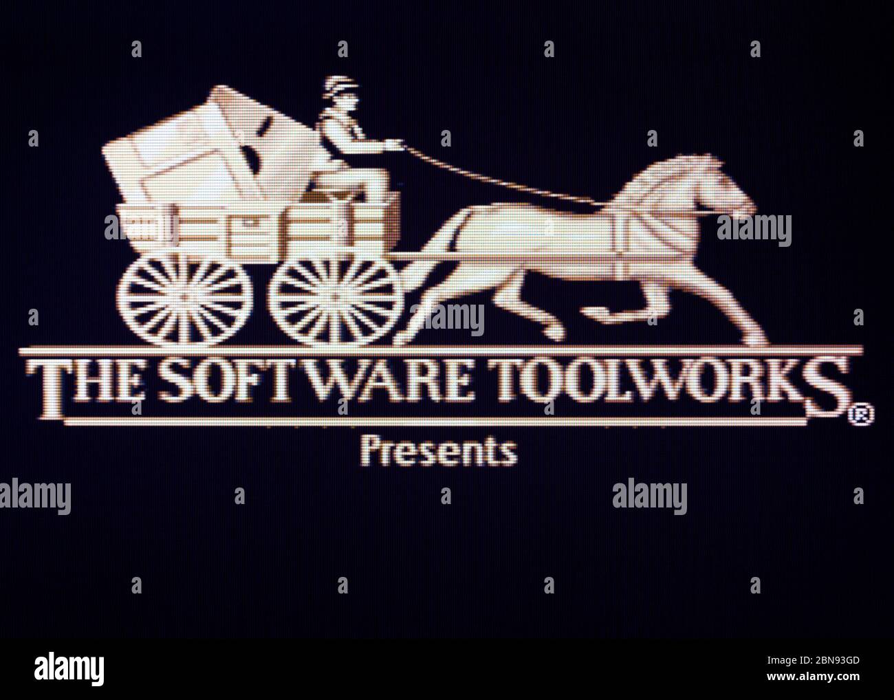 The Software Toolworks Developer Logo - SNES Super Nintendo - Editorial ...