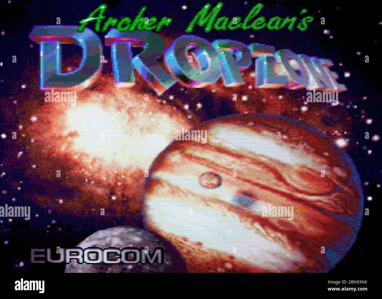 Archer Maclean's Dropzone - SNES Super Nintendo - Editorial use only ...