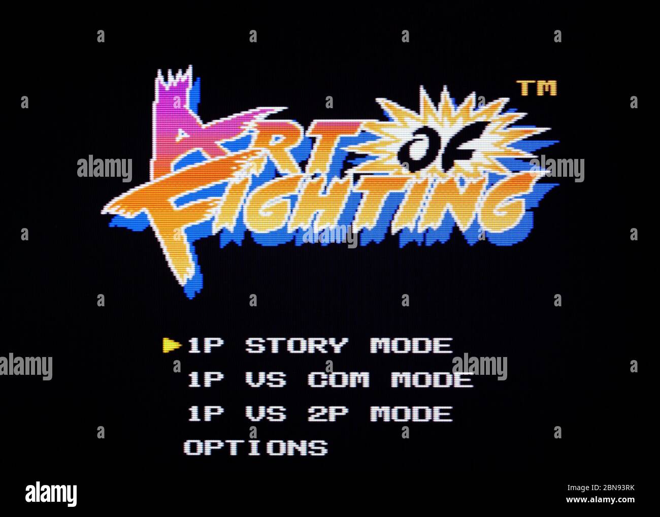 The Art of Fighting - SNES Super Nintendo - Editorial use only Stock ...