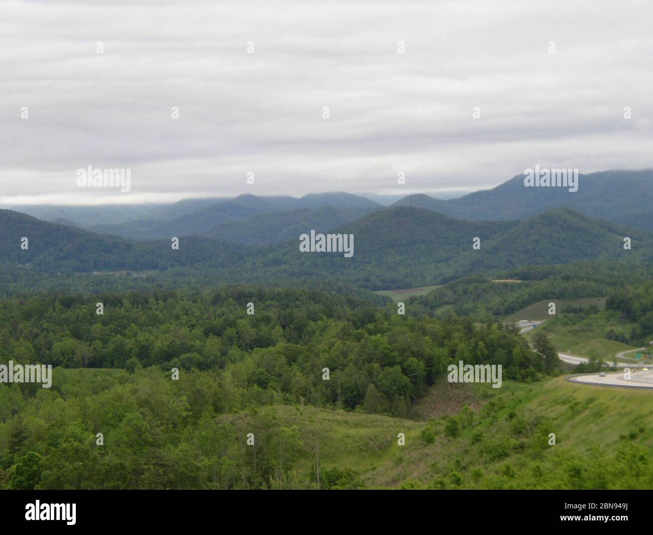 Blue Ridge Mountains, North Carolina Stock Photo - Alamy